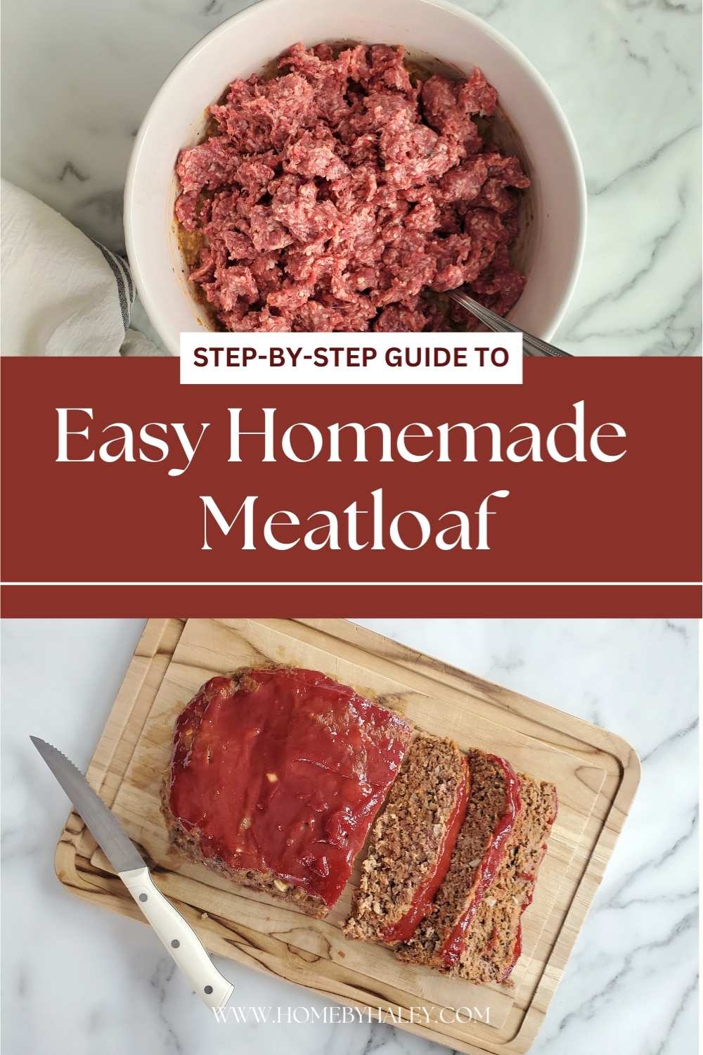 Easy Homemade Meatloaf - Home by Haley