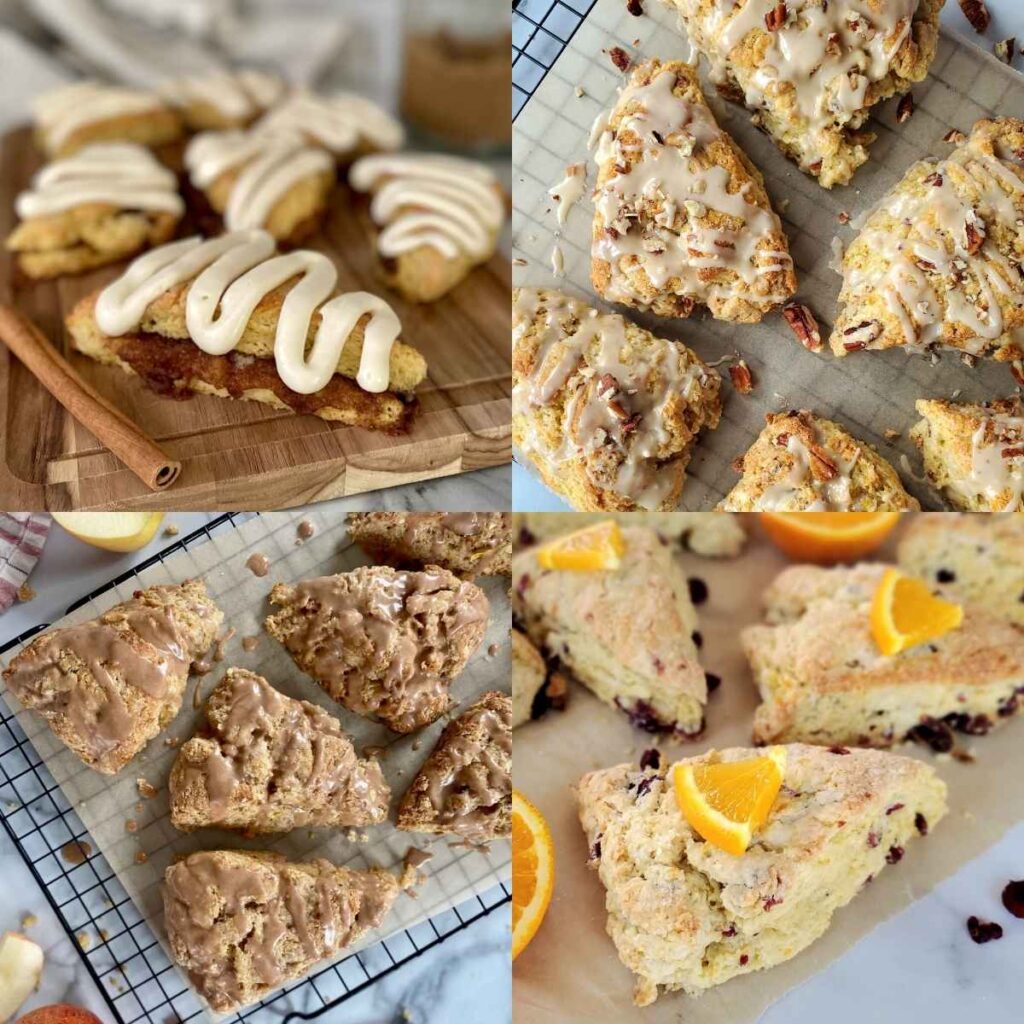 Maple Pecan Sourdough Scones - Easy Discard Recipe - Home by Haley